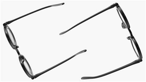 Black Nerd Glasses 3d Model 29 3ds Blend C4d Fbx Max Ma Lxo