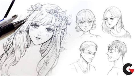 Udemy Anime Drawing Course How To Draw Face Cgarchives