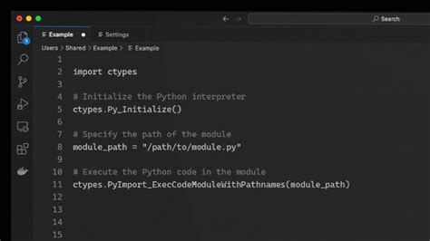 Basic Example Of Importlibutilspecfromfilelocation In Python
