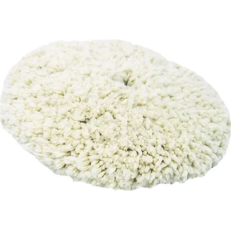 Boina De LÃ Dupla Face Branca Fio Fase De Corte 75 Polegadas Lincoln Loja Itp