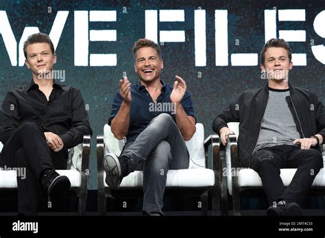 Matthew Lowe From Left Rob Lowe And John Owen Lowe Attend The Lowe