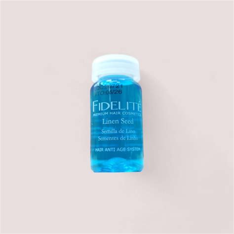 Ampolla Restructurante Semilla De Lino 15ml Fidelite Zatys