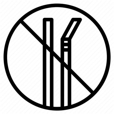 Garbage Plastic Pollution Straw Wast Icon Download On Iconfinder