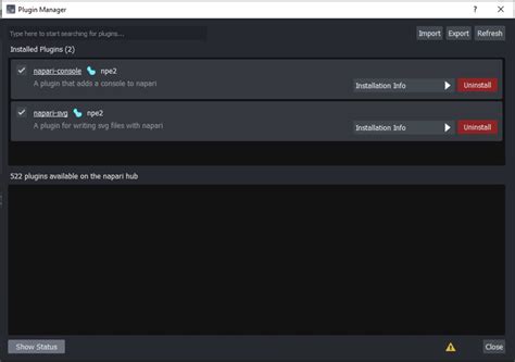 napari 0 6 0 how to install a wheel usage and issues image sc forum
