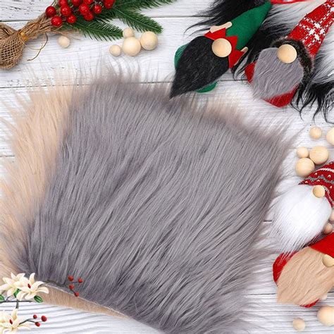 25cm25cm Soft Artificial Fur Patch Faux Fur Fabri Vicedeal