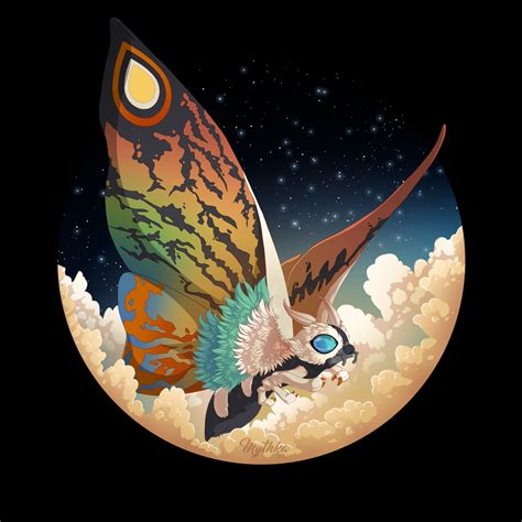 Mothra By Mythka On Deviantart Godzilla Godzilla Tattoo Kaiju Art