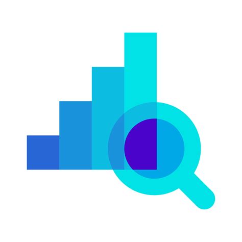 Data Analytic Diagram Chart Blue Icon Vector Illustration 23267347 Vector Art At Vecteezy