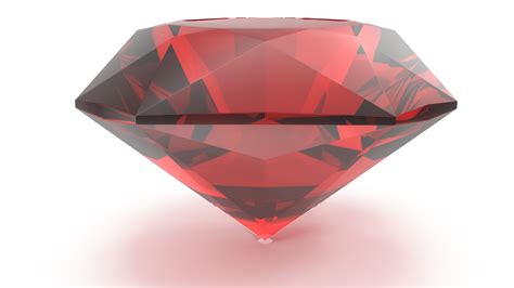Asscher Cut Ruby 3d Model Turbosquid 1852475