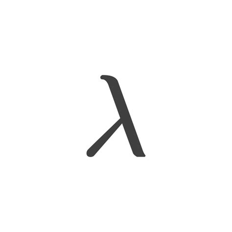 Lambda Symbol Lowercase