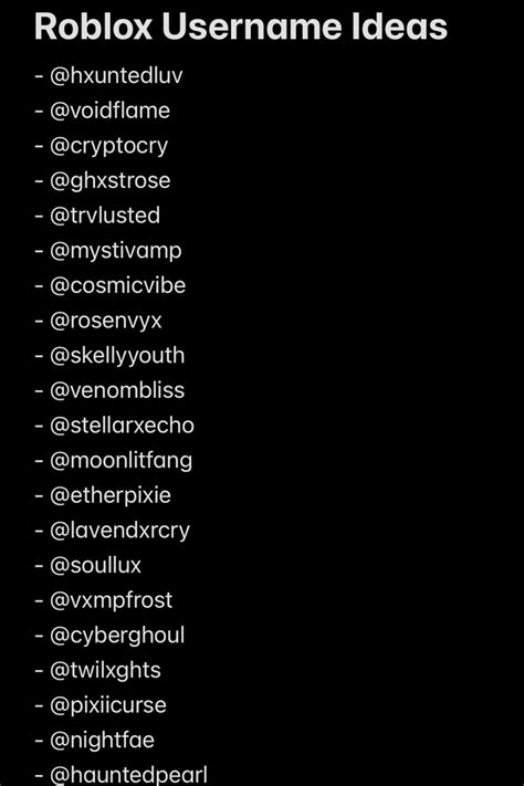 Best 13 Roblox Roblox Grunge Emo Gothic Usernames Ideas Artofit