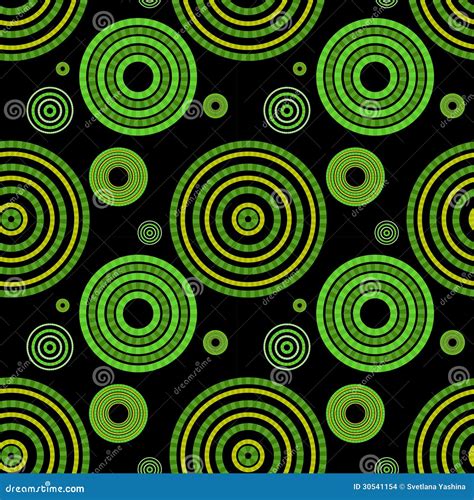 Seamless Green Geometric Pattern Stock Illustration Illustration Of Drawn Artwork