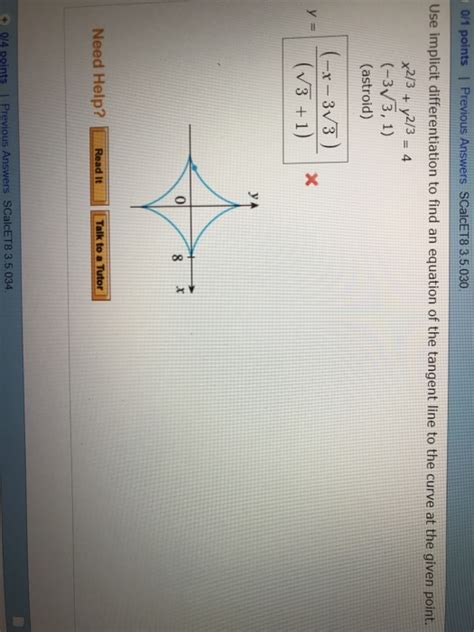 solved 0 1 points previous answers scalcet8 3 5 030 use