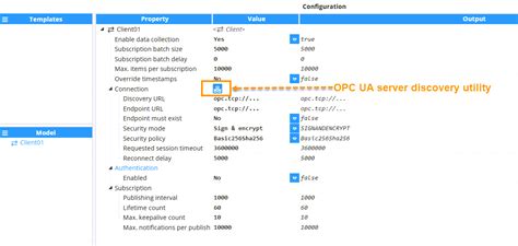 OPC UA Client Configuration N Uron KB V