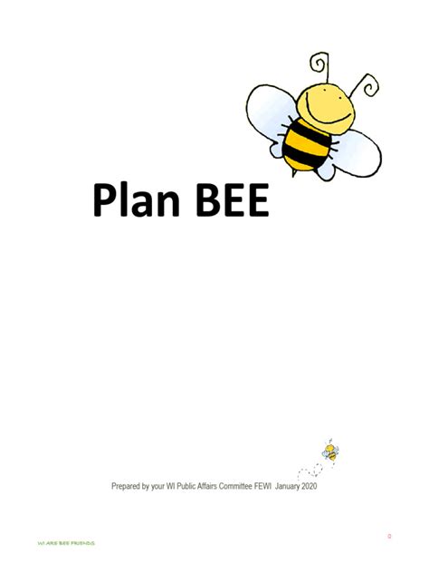 Plan Bee Pdf Bees Honey Bee