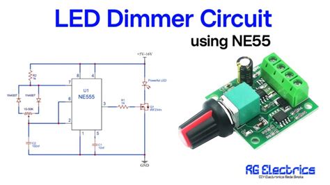 Simple Updown Fading Led Circuit Using Ne555 — Rg Electrics