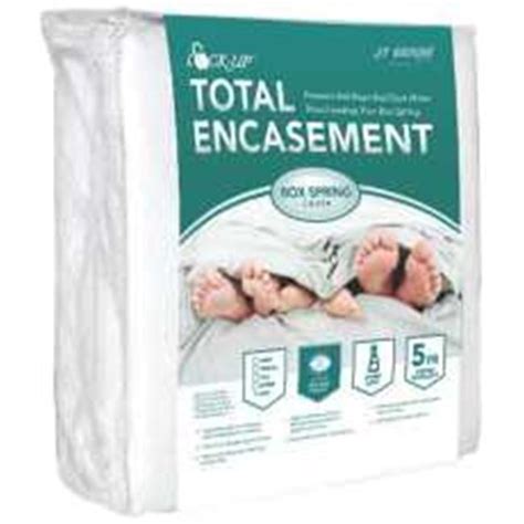 Jt Eaton Lock Up Full Bed Bug Box Spring Encasement For Twin Size Beds