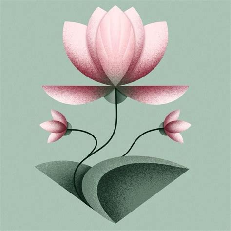 Lotus Flower Art Abstract Art Flowers Flowers Drawing Simple Lotus