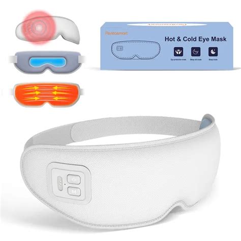 Built In Battery Wireless 3d Eye Mask Rechargeable Vibration Eye