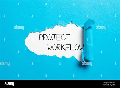 Hand Writing Sign Project Workflow Concept Meaning Evaluate Your Ability To Appropriately Form