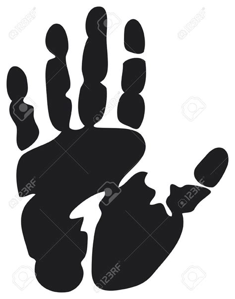 Free Printable Hand Shape Free Printable Templates