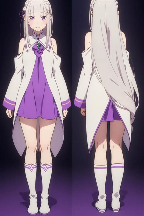 Emilia All Clothes Re Zero Seasonbuildtree1422 1 0 Image Created By Ttan Tensor Art