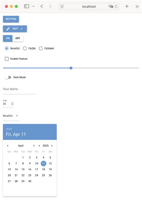 Getting Started With The Nicegui Library In Python