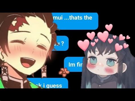 Genderbend Tanjiro Texting Story