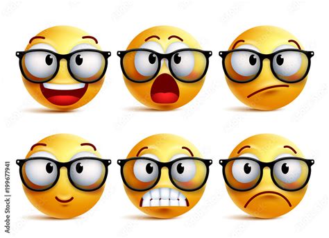 Nerdy Smiley Face