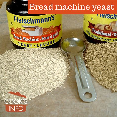 Bread Machine Yeast Cooksinfo
