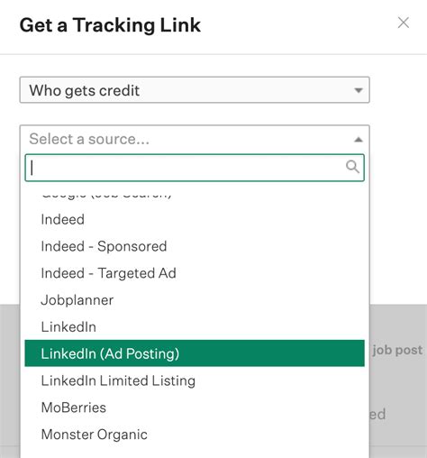 enable source tracking for linkedin job wrapping greenhouse support