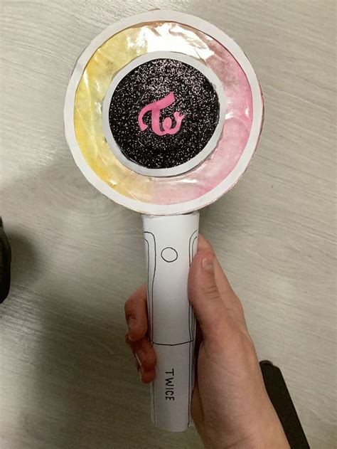 Diy Twice Lightstick💖💖 Me Queme Varias Veces🥲 Como Hacer El