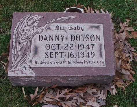 Danny Dotson 1947 1949 Homenaje De Find A Grave