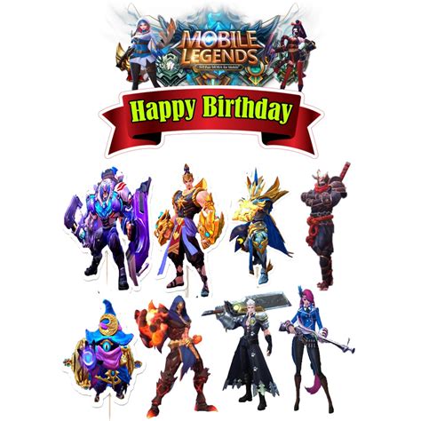 Jual Topper Cake Ultah Tema Ultramen Boboi Boy Topper Upin Ipin