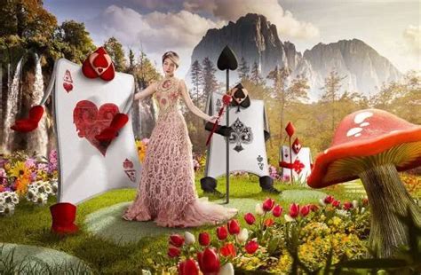 爱丽丝梦游仙境偶子哥78采集花瓣平面