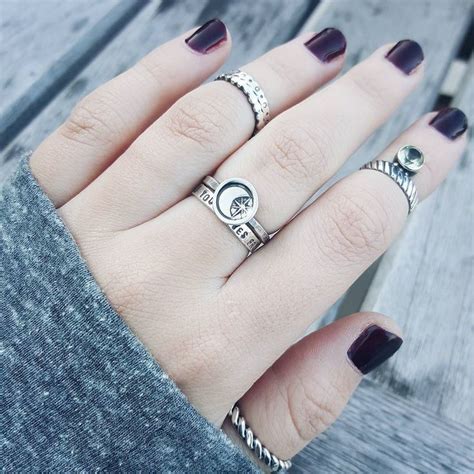 Happy Friday Eve One More Shot Of This New Moon Bb Stacker Freshly Listed In My Shop If You