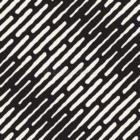 Vector Seamless Hand Drawn Daigonal Dash Lines Halftone Pattern Stock Vector Illustration Of