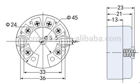 Pt100 Head Temperature Transmitter High Quality Pt100 Head Temperature Transmitter On