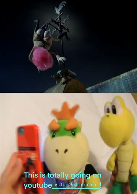 Bowser Jr Records Victor Quartermains Butt By Kawaiinekonerd2007 On Deviantart