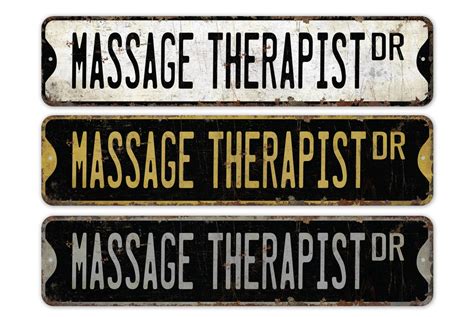 Massage Therapist Massage Therapist Sign Massage Therapist Decor