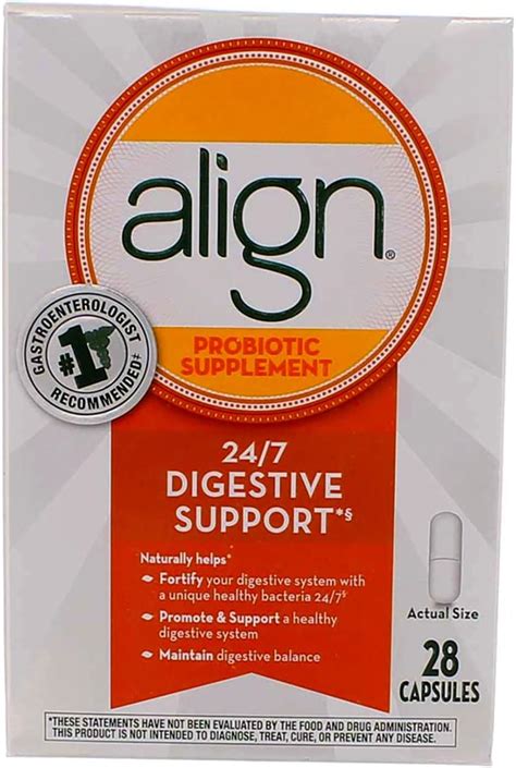 Align Probiotic Supplement Packaging May Vary Health And Household