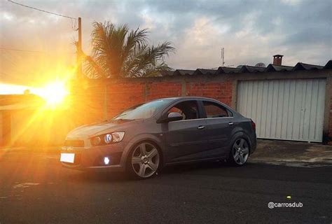 Sonic Rebaixado Com Rodas Volcano Fuji Aro 20 « Carros Dub
