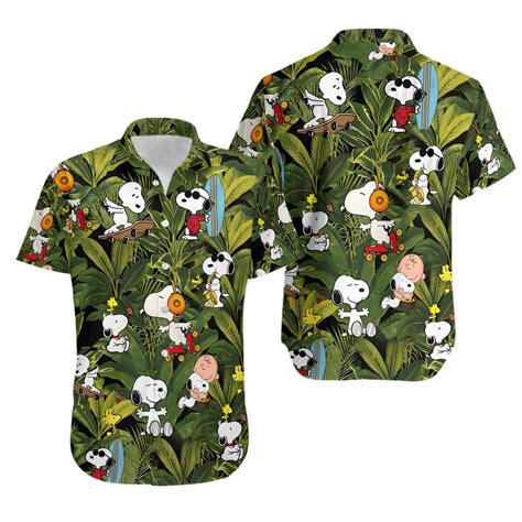 Snoopy 7 Hawaiian Shirt Summer Aloha Shirt