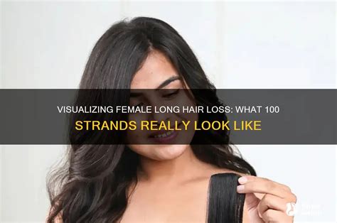 Visualizing Female Long Hair Loss What 100 Strands Really Look Like