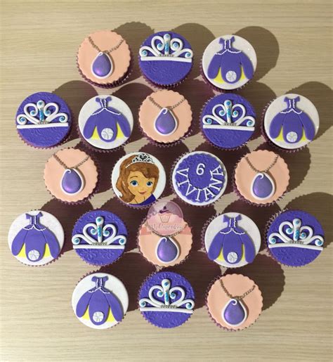 Cupcakes Princesa Sofia Sofia Birthday Cake Princess Theme Party Cupcake Factory