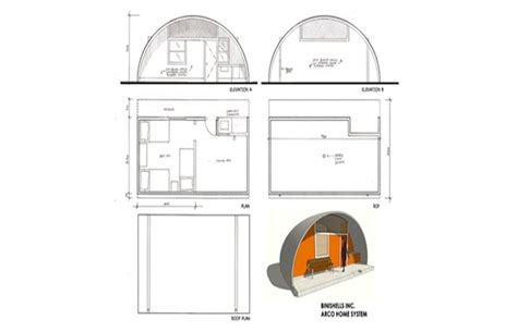 Dome Shaped Binishell Homes Constructed From Inflatable Concrete Architecture And Design