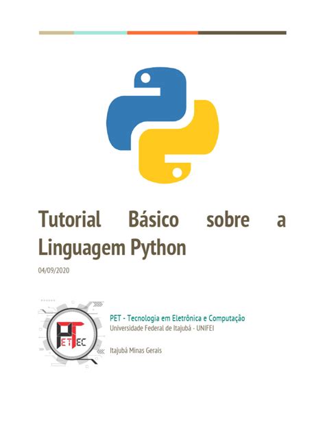 tutorial python v2 pdf python linguagem de programação