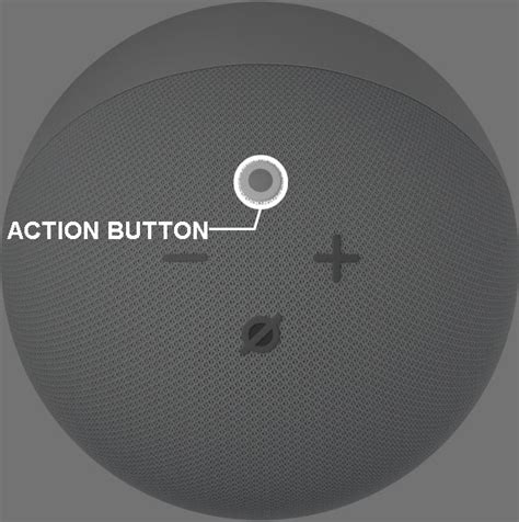 how to use the action button on echo dot audiogrounds
