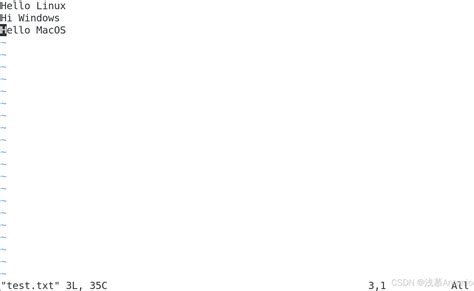 【linux】vi vim编辑器简单介绍 vim命令的全称 csdn博客