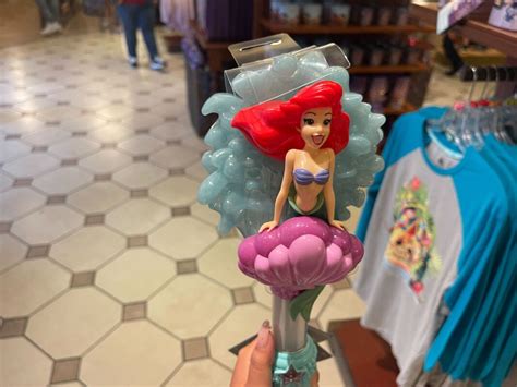 New Ariel Light And Sound Bubble Wand Available At Magic Kingdom Wdw