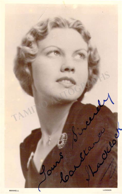 Shacklock Constance Various Autographs Tamino Autographs